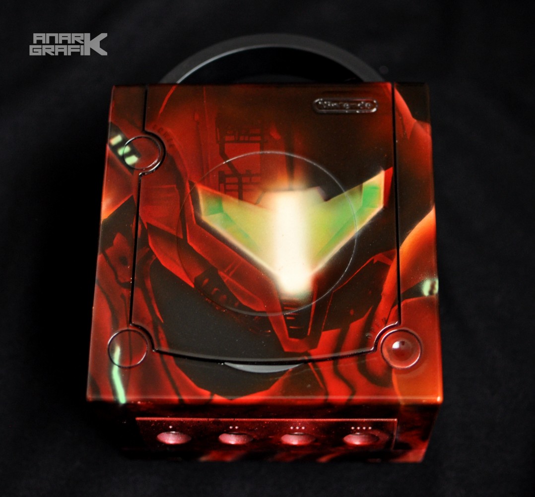 Game Cube custom Metroid Prime by Anark Grafik - Gangeek Style