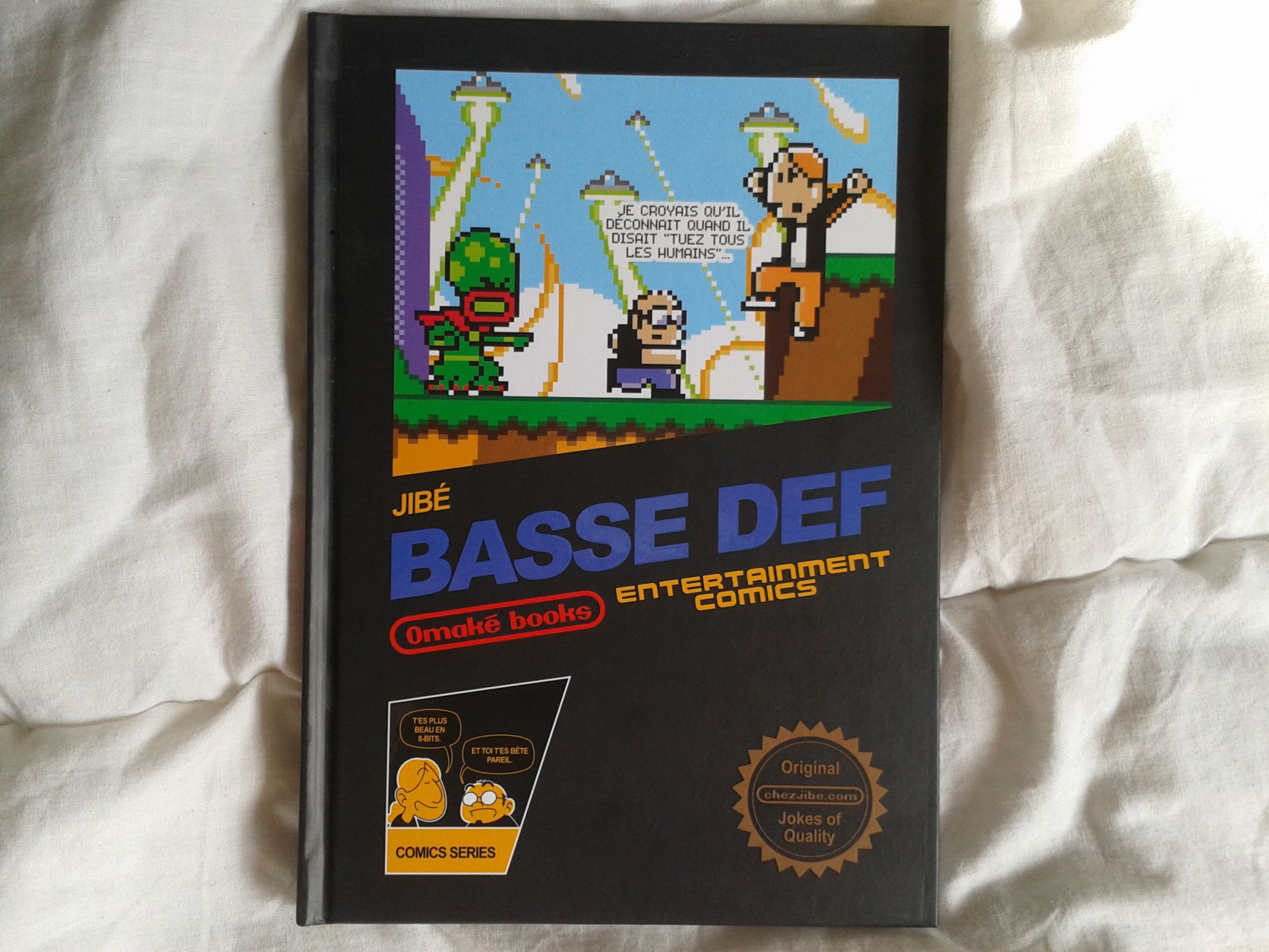 Basse Def, la BD 8-bit de Jibé - Gangeek Style