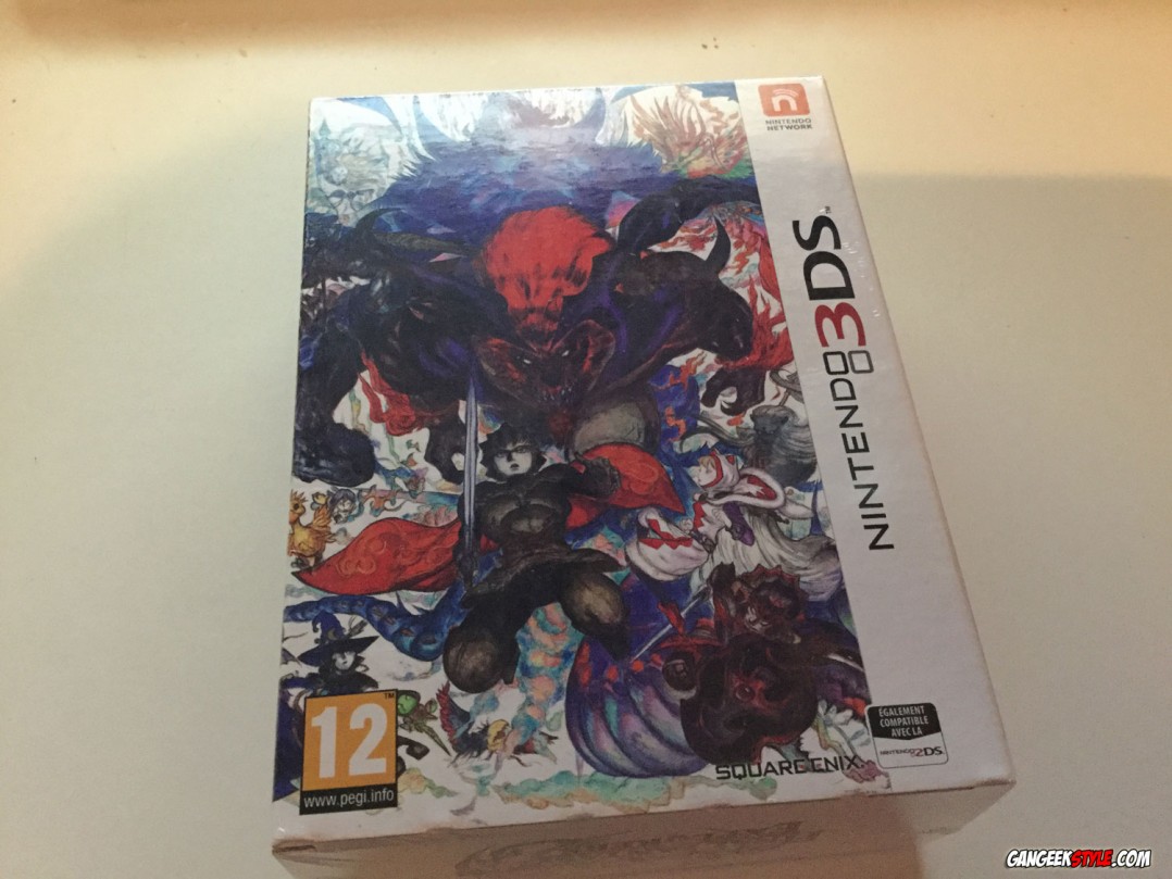 Unboxing Final Fantasy Explorers 3DS édition collector - Gangeek Style